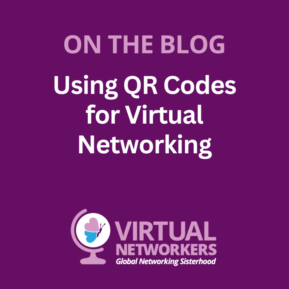 Using QR Codes in Virtual Networking – Virtual Networkers